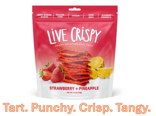All Natural Crispy Fruit Chips Made Only with Real Fruit – Live Crispy