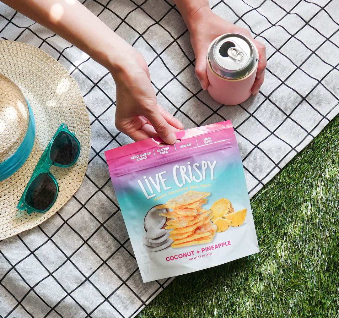 All Natural Crispy Fruit Chips Made Only with Real Fruit – Live Crispy