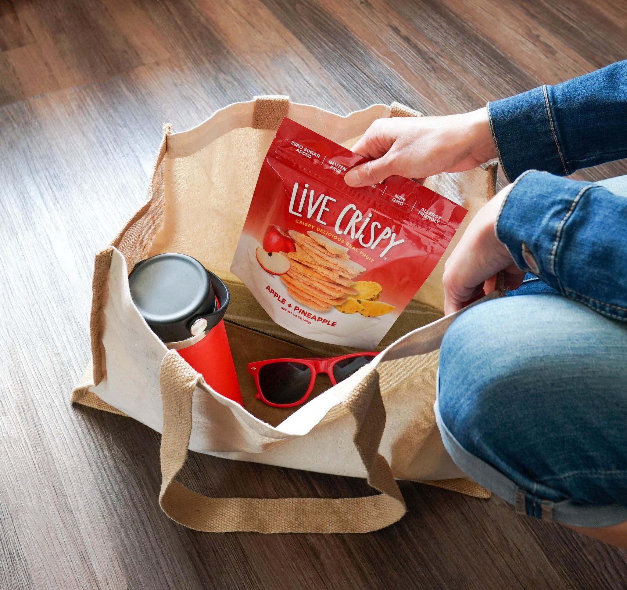 All Natural Crispy Fruit Chips Made Only with Real Fruit – Live Crispy